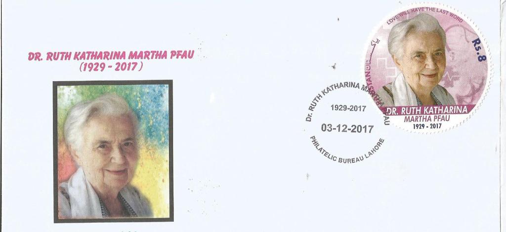 Pakistan’s Mother Teresa- Dr Ruth Katharina Martha PFAU – Stamp Digest