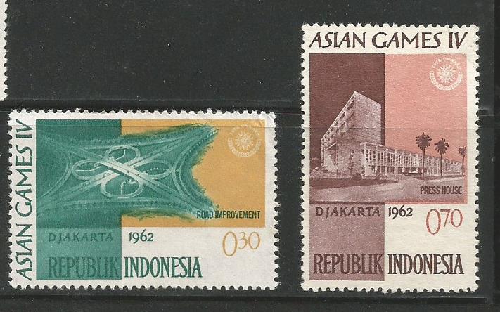 Jakarta 1962 – 4th Asian Games-Stamps of Indonesia-Stadiums ...