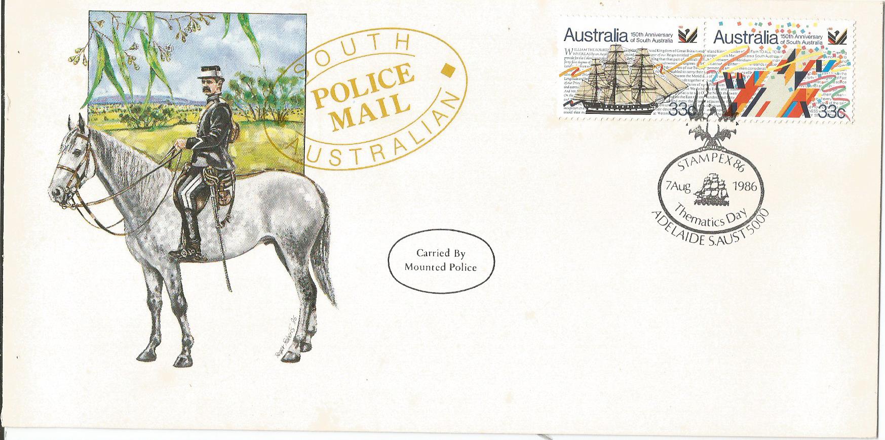 Mail Carried by Mounted Police – South Australian Mounted Police Mail ...