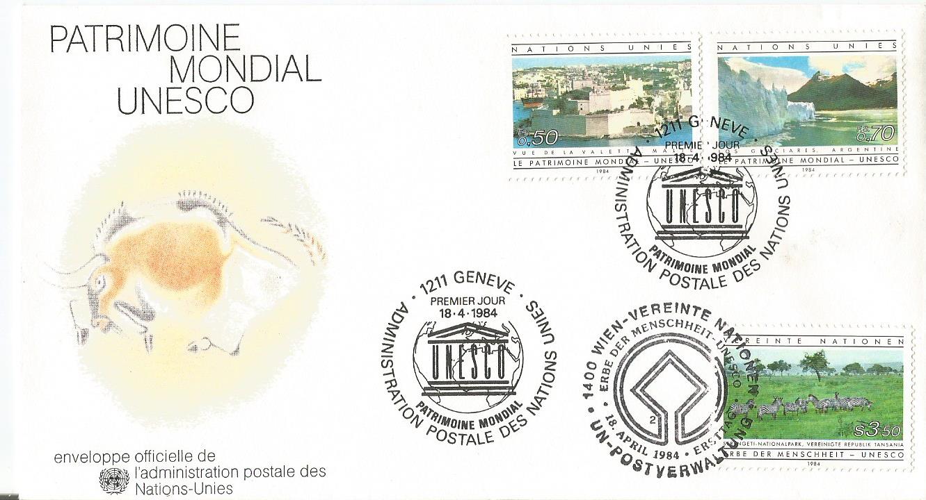 UN Stamps on World Heritage Sites – 1984 – Stamp Digest