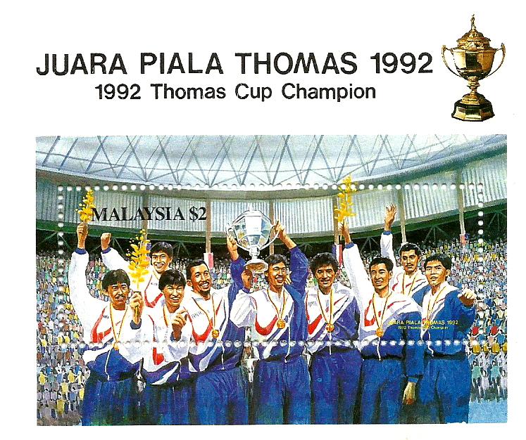 Stamps on Thomas Cup – Badminton – Stamp Digest
