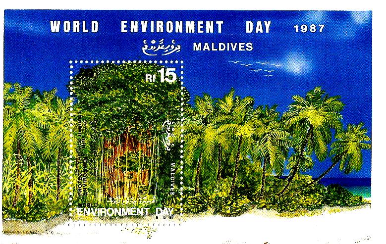 Maldives Stamps -World Environment Day-1987 – Stamp Digest