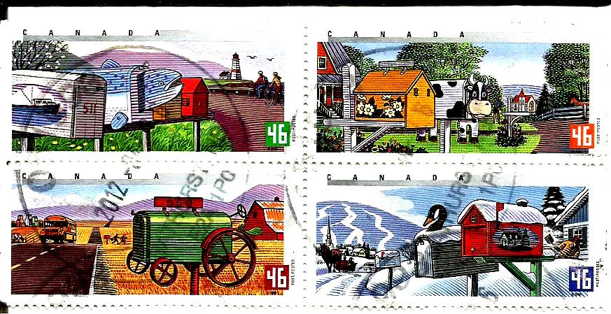 Traditional Rural Mailboxes -Canada 2000. – Stamp Digest