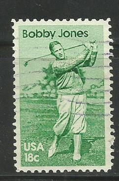 Stamps on Bobby Jones Golfer – USA 1981 – Stamp Digest