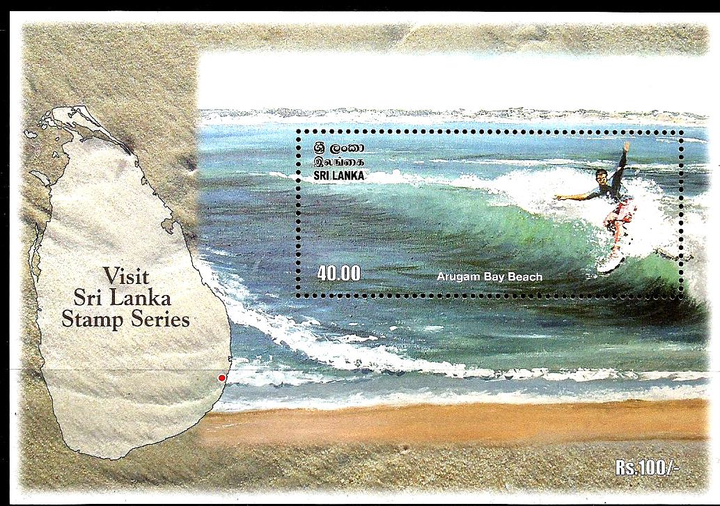 Beaches of Sri Lanka on Miniature Sheets -2010 – Stamp Digest