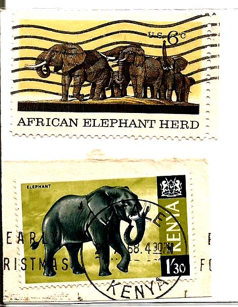 Stamps on Elephants -African and Asian – Stamp Digest