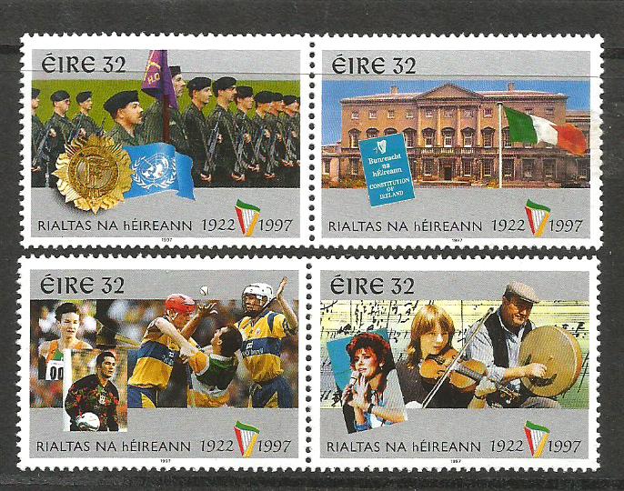 75th Anniversary of Republic of Ireland- 1997. – Stamp Digest