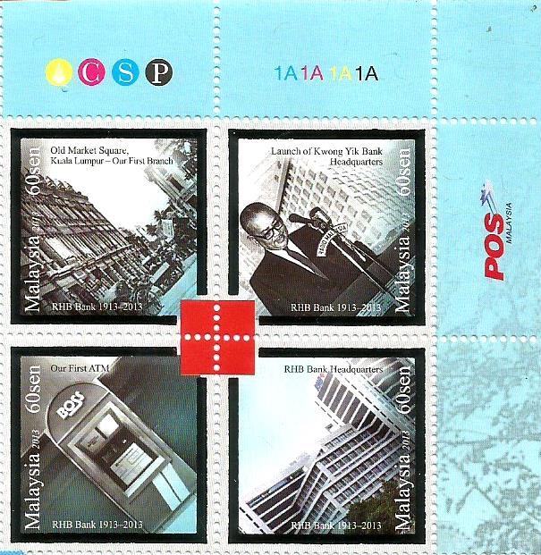 RHB Bank – Malaysia 2013. – Stamp Digest