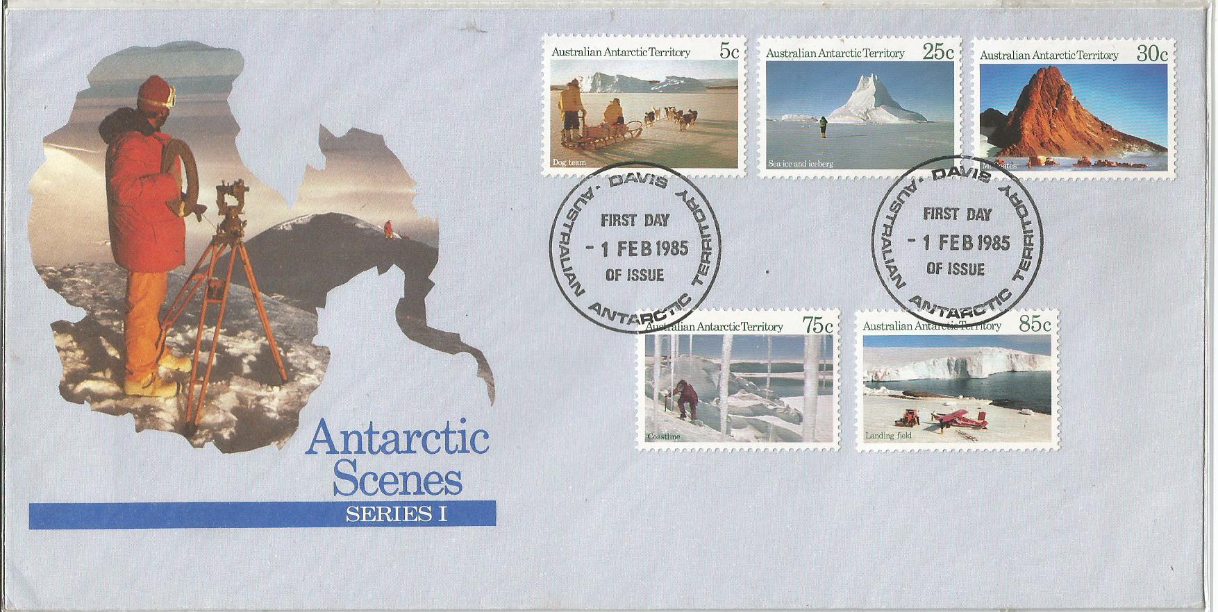 Australian Antarctic Territory Stamps – Antarctic Scenes Series I -1985 ...