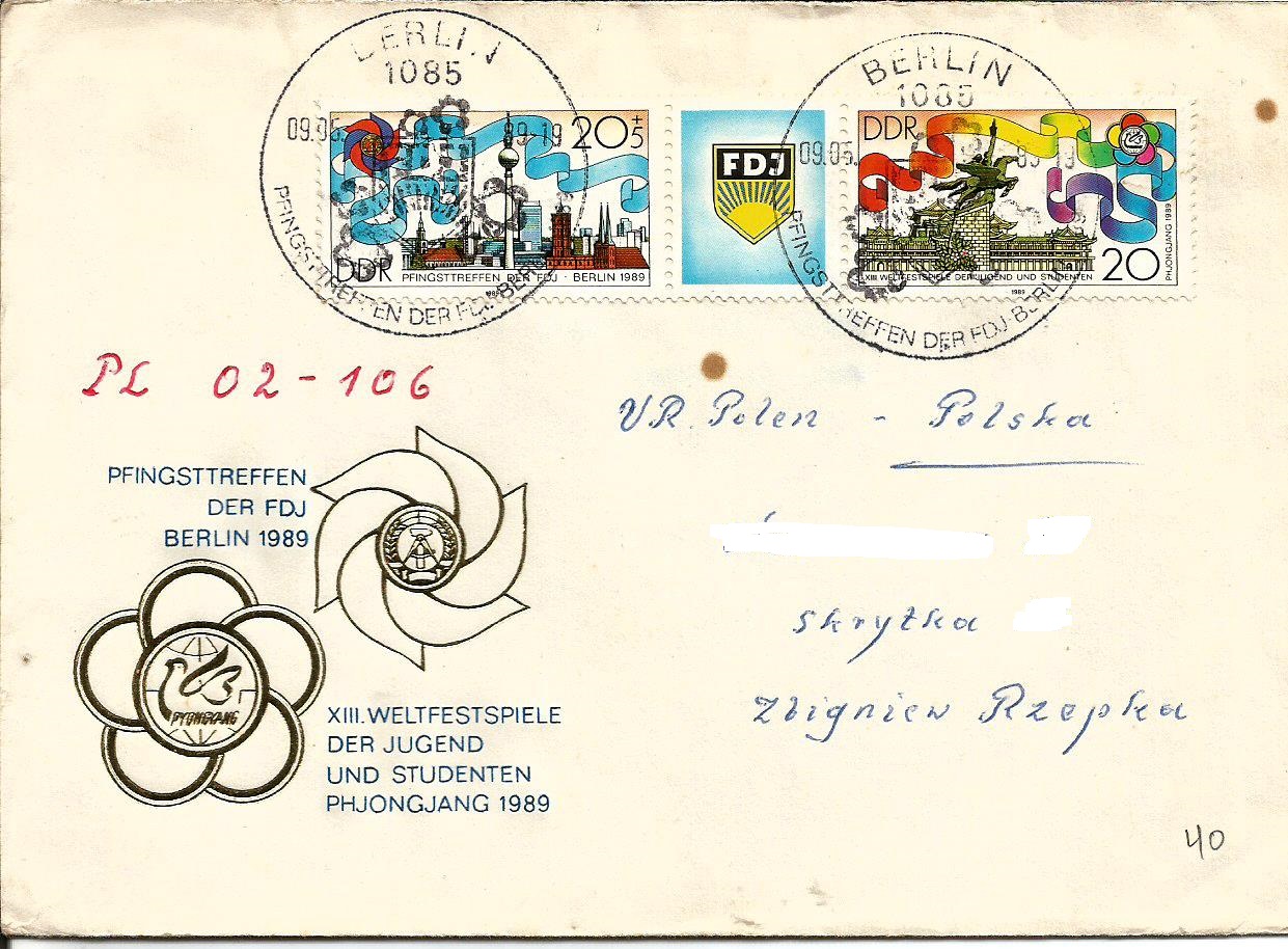 World Festival of Youth & Students – GDR 1984. – Stamp Digest