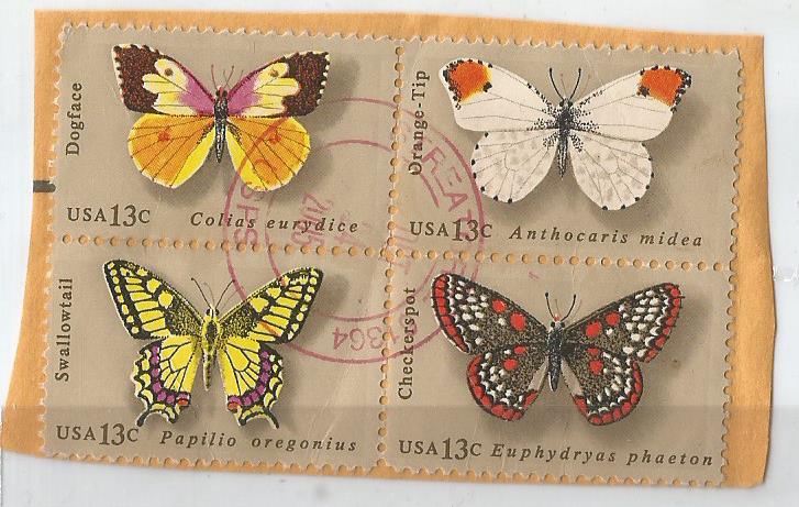 Butterflies on Stamps – USA 1977. – Stamp Digest