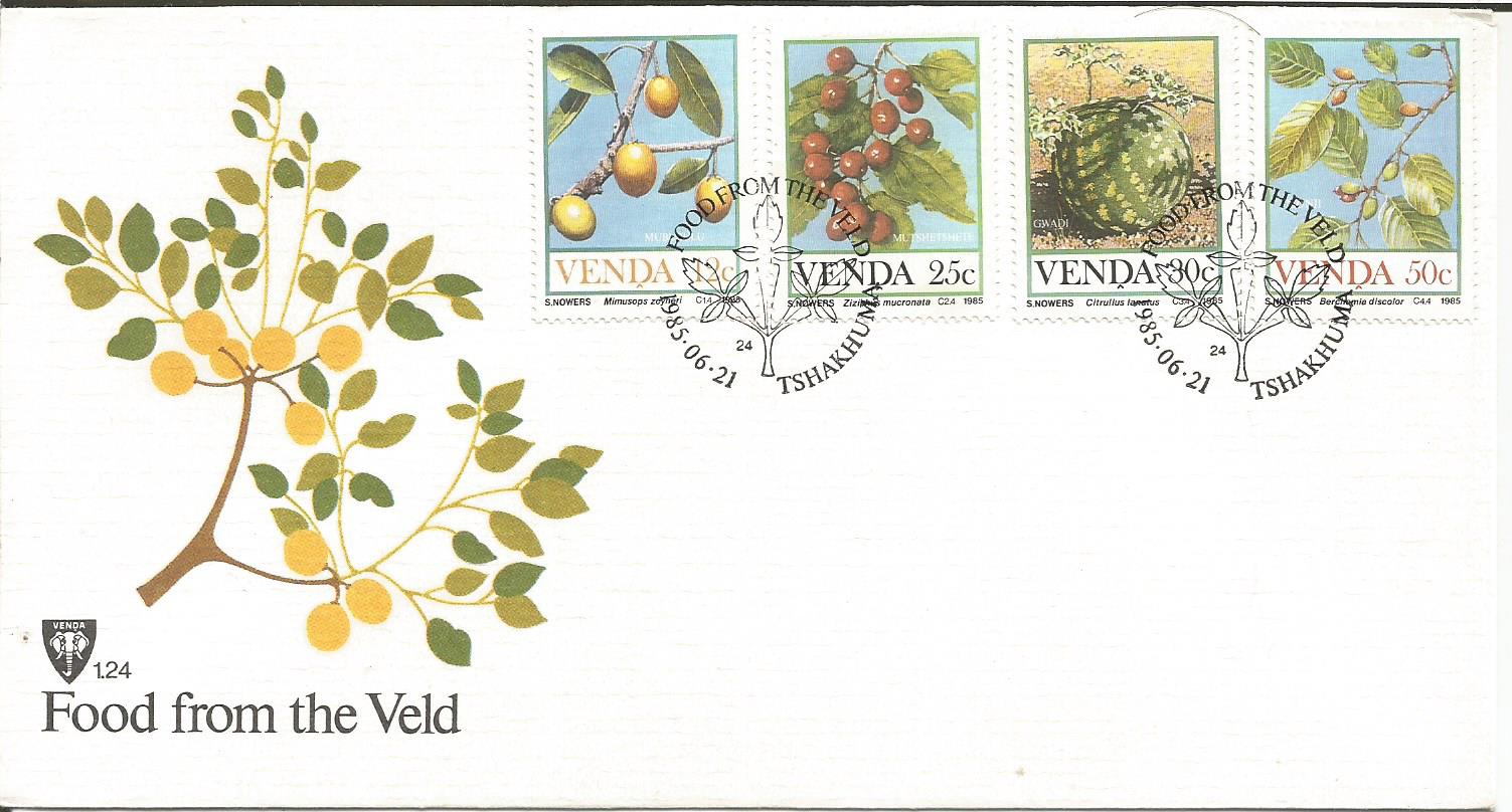 Food from the Veld – Fruits -Stamps of Venda -1987. – Stamp Digest