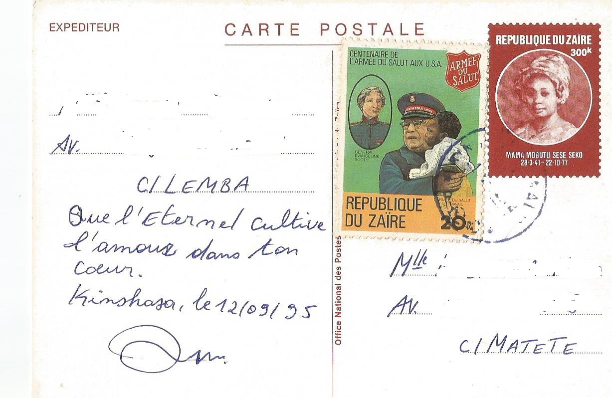Stamps of Zaire – Mama Mobuto Sese Seko – Stamp Digest