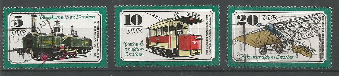 Dresden Traffic Museum -Stamps of GDR 1977. – Stamp Digest