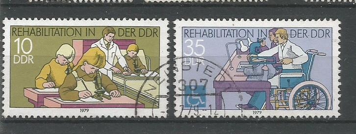 Rehabilitation Aid – Stamps of GDR 1979 – Stamp Digest