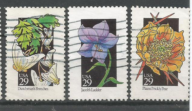 Wildflowers of The USA on Stamps – 1992. – Stamp Digest