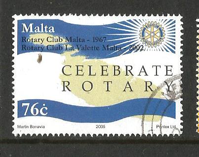 Stamps on Rotary International – Malta 2005. – Stamp Digest