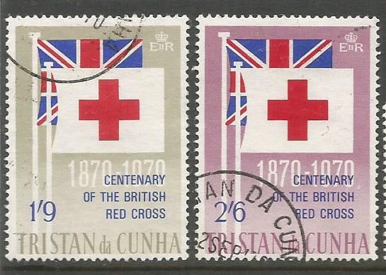 Stamps of Tristan Da Cunha on British Red Cross Society – 1970. – Stamp ...