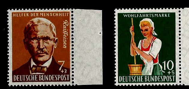 Stamps on Agricultural Welfare– Germany 1958 – Stamp Digest