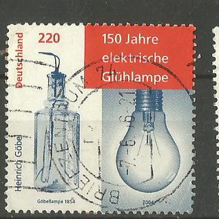 Stamps on Electric Bulb – Germany – 2004 – Stamp Digest