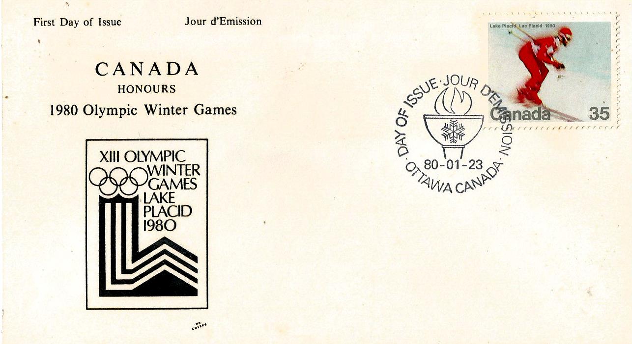 Stamps on 1980 Winter Olympics Lake Placid – Canada 1980 – Stamp Digest
