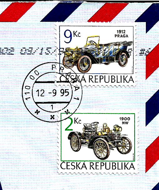 Historic Racing Cars – Czech Republic 1994. – Stamp Digest