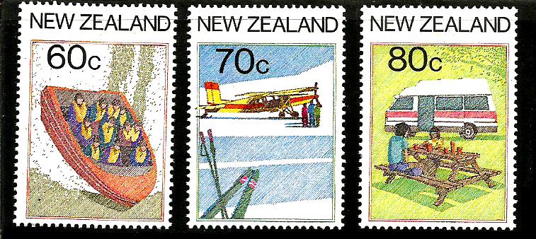 Stamps on Tourism – New Zealand 1987. – Stamp Digest