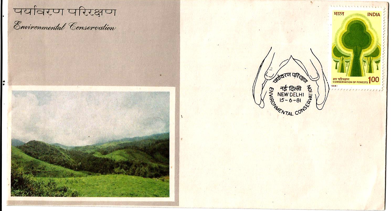 Conservation of Forests – India 1981. – Stamp Digest