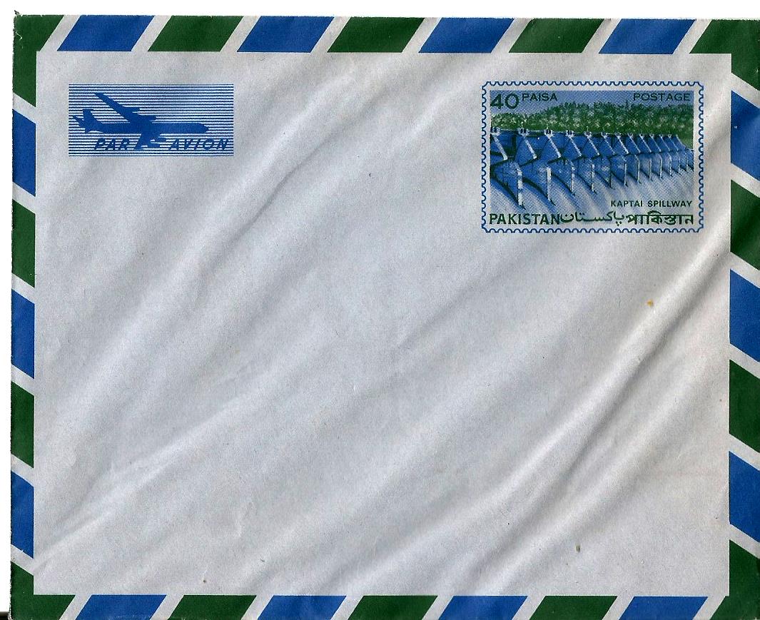 Pakistan Postal Stationery – PreStamped Envelope. – Stamp Digest