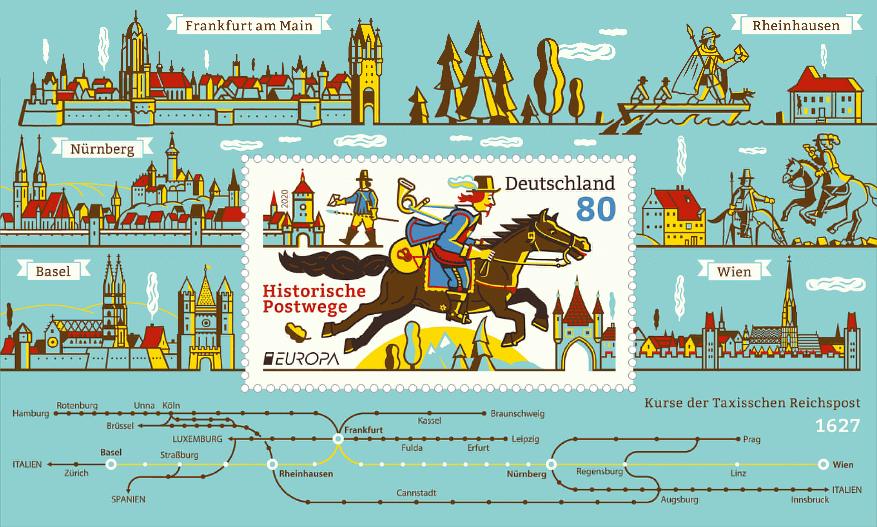 EUROPA 2020 Issues – Germany. – Stamp Digest