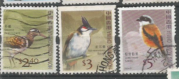 Stamps on Birds – Hong Kong China -2006. – Stamp Digest