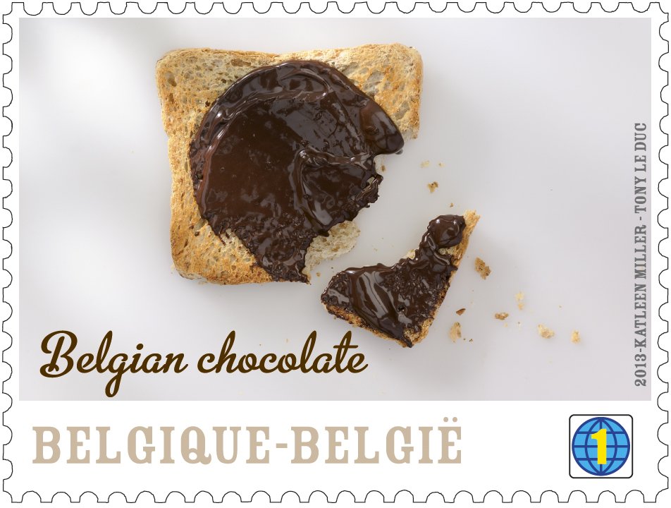 Chocolate Scented stamps -Belgian Chocolate 2013. – Stamp Digest