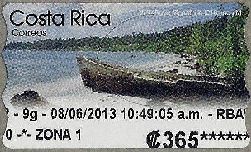 Costa Rica Beaches – Stamp Digest