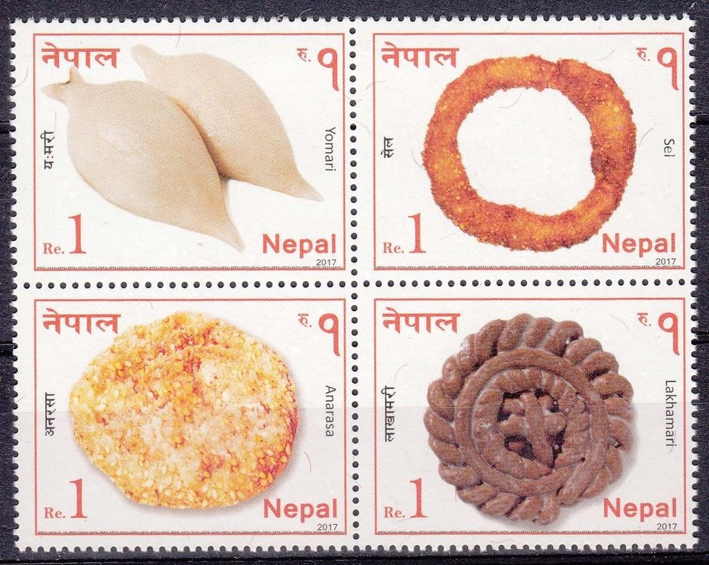 Traditional Food of Nepal – 2017 – Stamp Digest