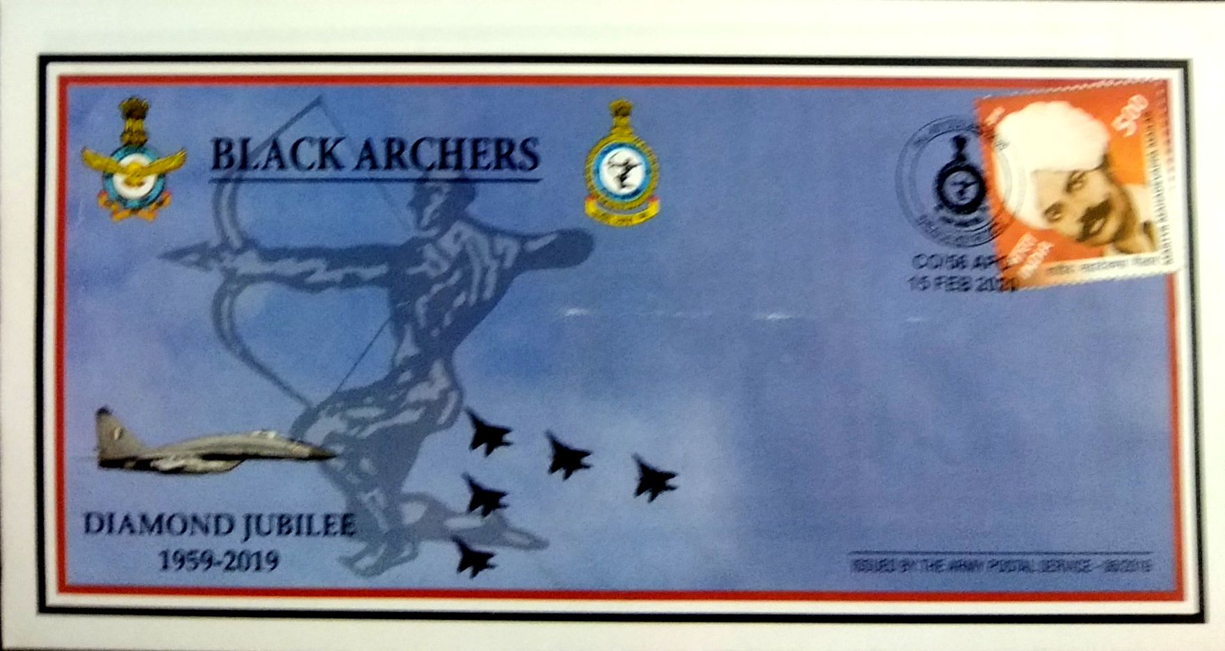 APS Cover Feb 2020 –DIAMOND JUBILEE 47 SQUADRON IAF – Stamp Digest