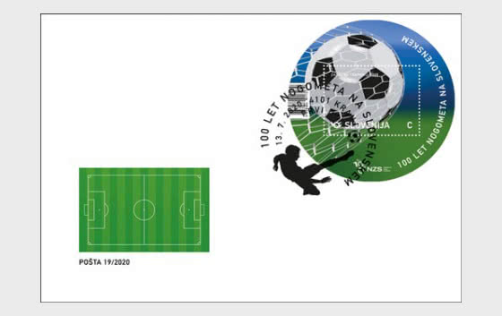 100 Years of Football in Slovenia – FDC Slovenia 2020. – Stamp Digest