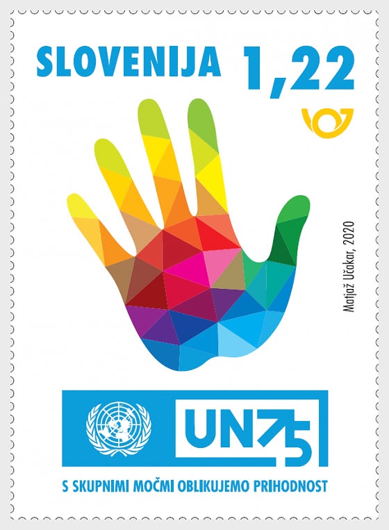 UN@75 -Stamps of Slovenia – Stamp Digest