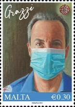Malta Healthcare Heroes COVID-19 – Malta 2021. – Stamp Digest