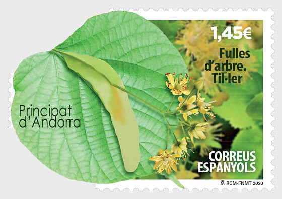 Tree Leaves – Andorra (Spain) – 2020 – Stamp Digest