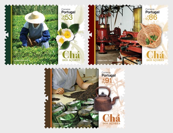 Azorean Tea – Azores 2019. – Stamp Digest