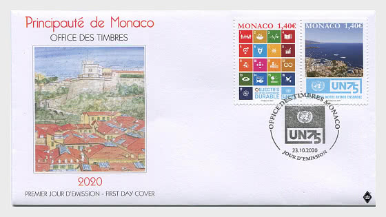 75th Anniversary UNO – Monaco 2020. – Stamp Digest