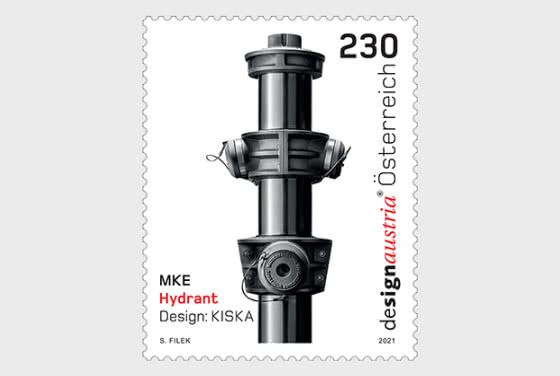 MKE Fire Hydrant – Austria 2021 – Stamp Digest