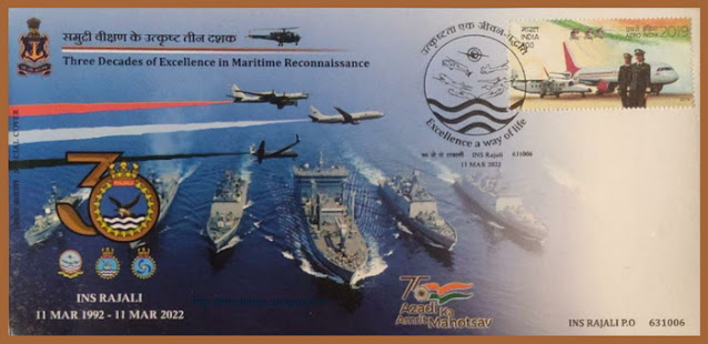 INS Rajali – Special Covers of India 2022. – Stamp Digest