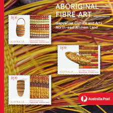 Aboriginal Fiber Art -Australia 2022 – Stamp Digest