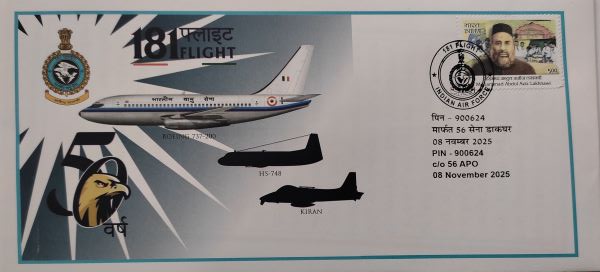 APS Covers on 181 Flight -2025 – Stamp Digest